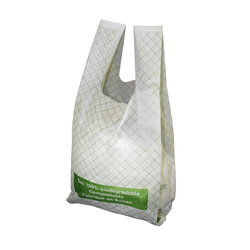 Sac compostable 35 L à bretelles 25 μm - Carton de 20 x 20 - Cleanplanet